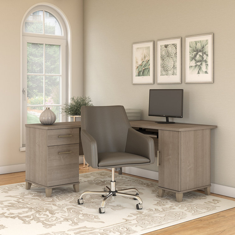 Ash gray desk store